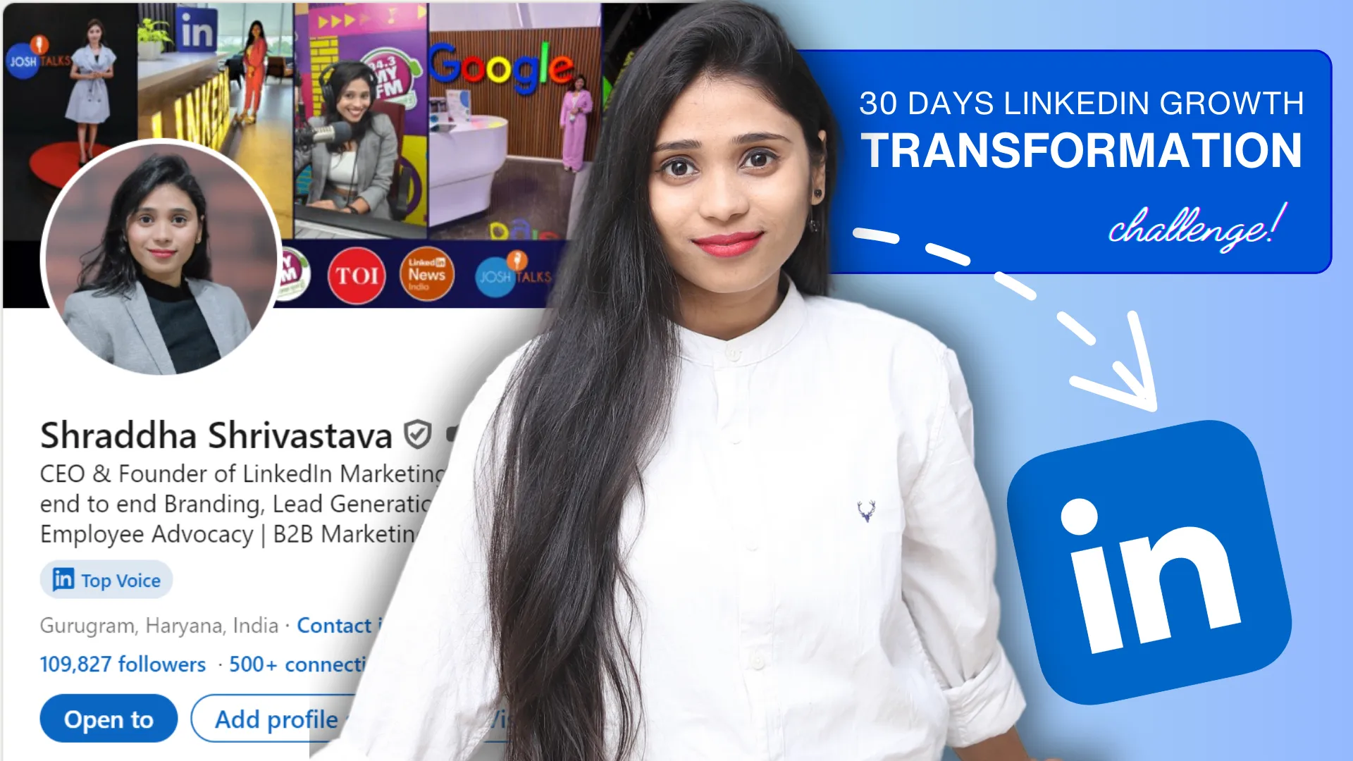 LinkedIn transformation in 30 days- High-Paying Clients, Dream Opportunities, and Authority Status
