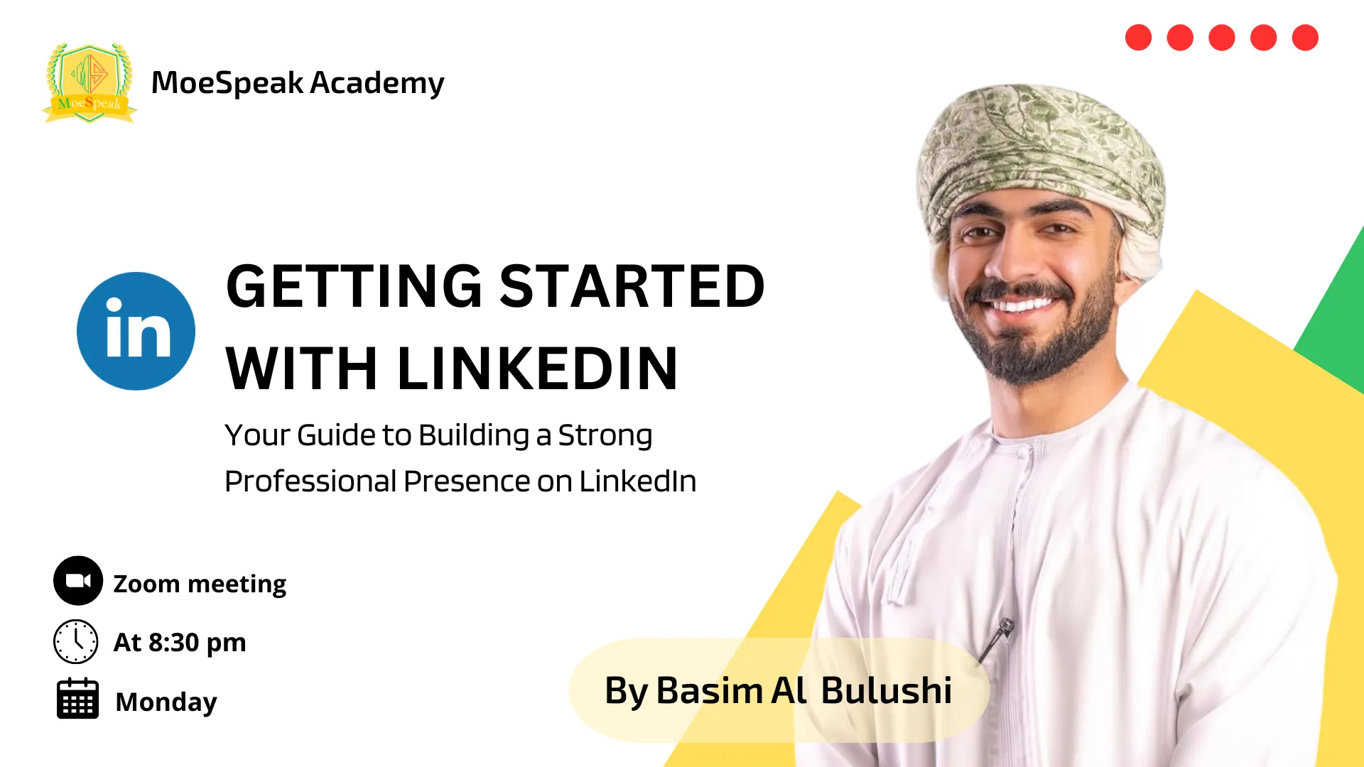 Getting started with LinkedIn by Basim Al Bulushi
