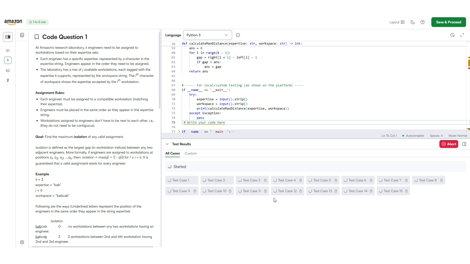 Amazon Software Development Engineer Online Assessment | Amazon SDE OA ...