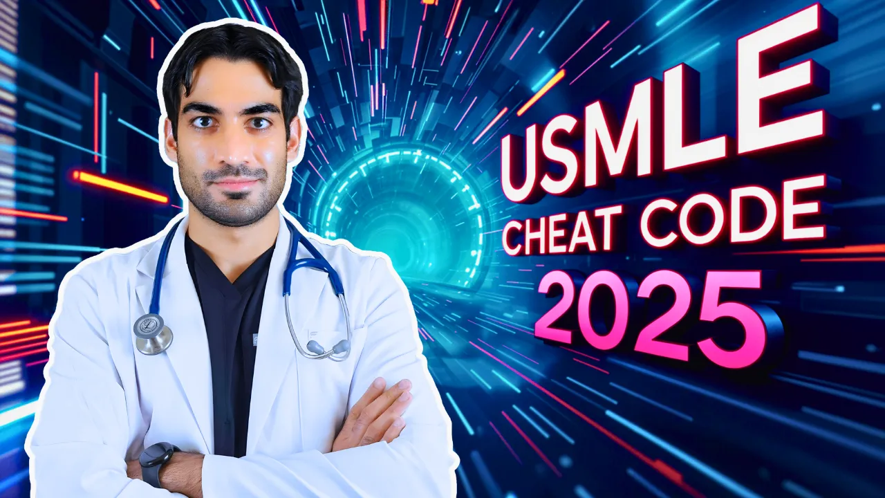 USMLE Cheat Code 2025 Masterclass: The System That GUARANTEES a Step 1 Pass & 270 on Step 2