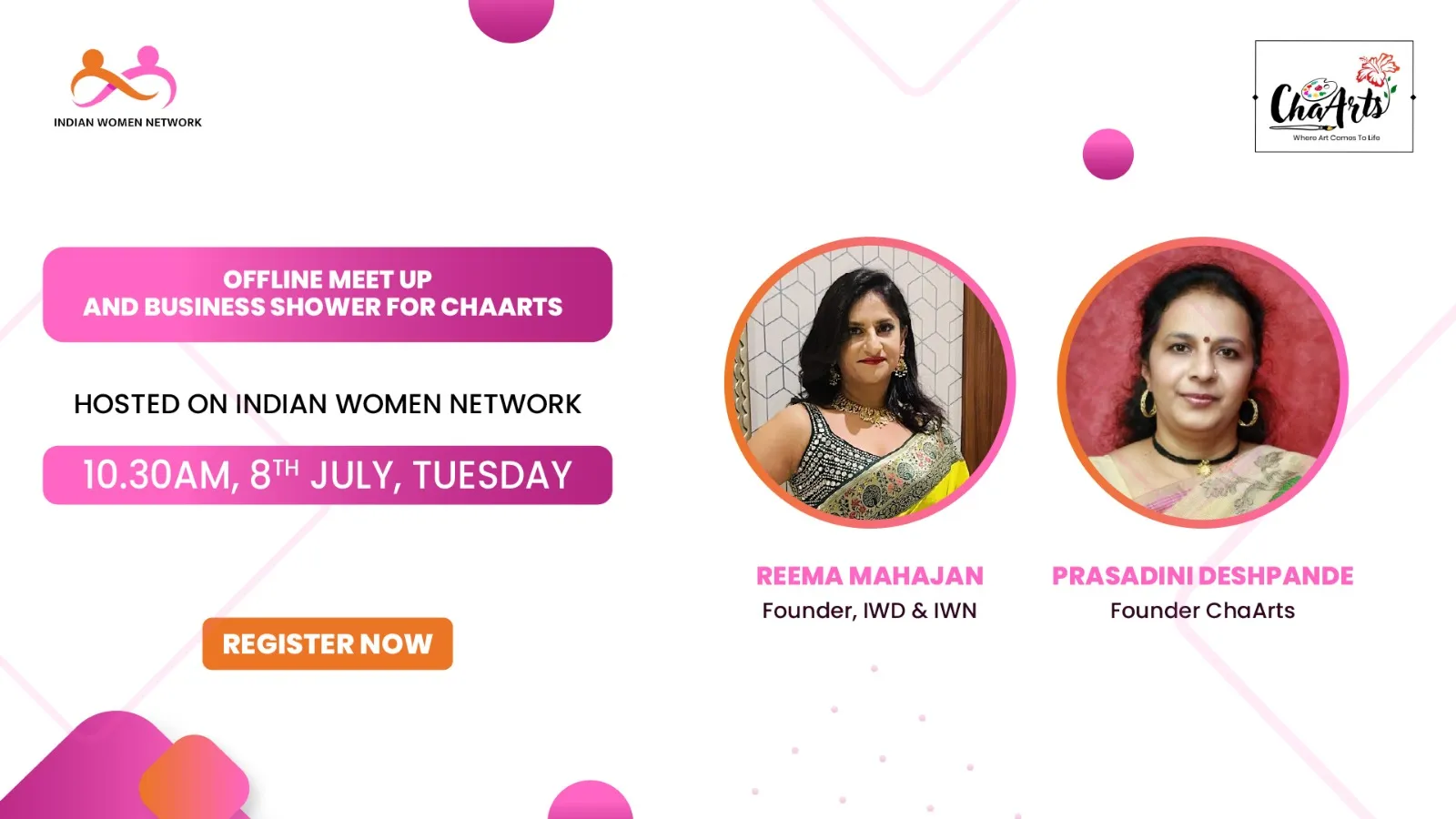 Event #68: Offline Meetup and Business Shower For ChaArts