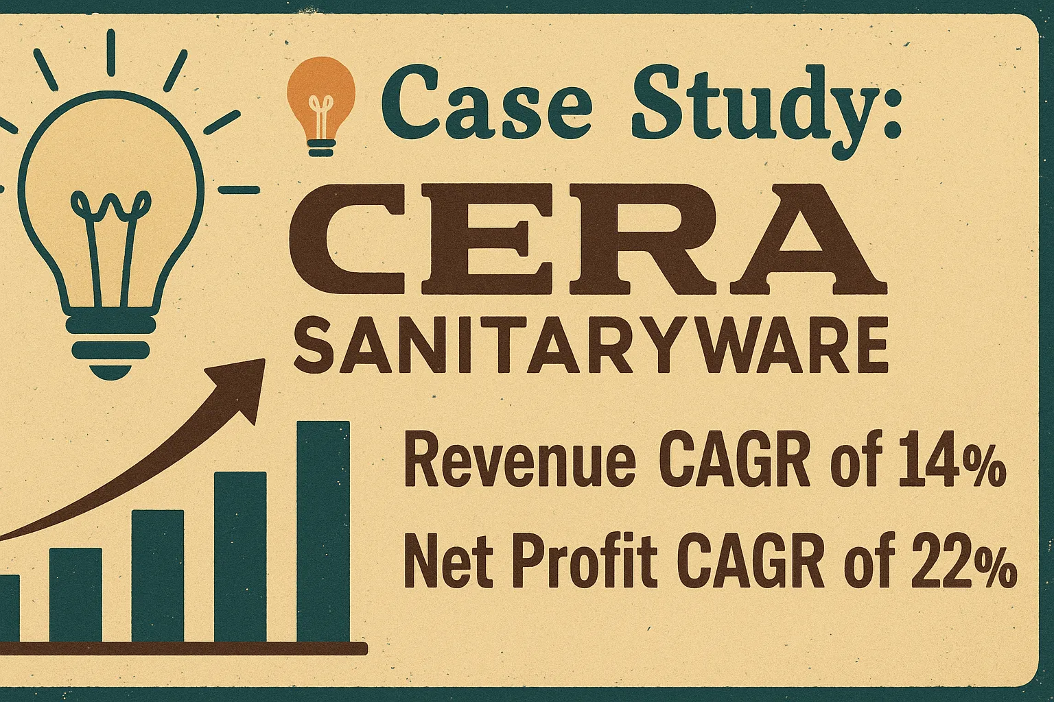 💡Case Study: Cera Sanitaryware (2012-2017)