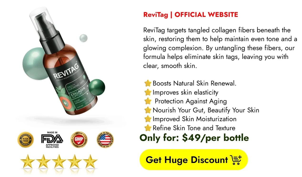 ReviTag Herbal Formula – Clear Skin Without Surgery