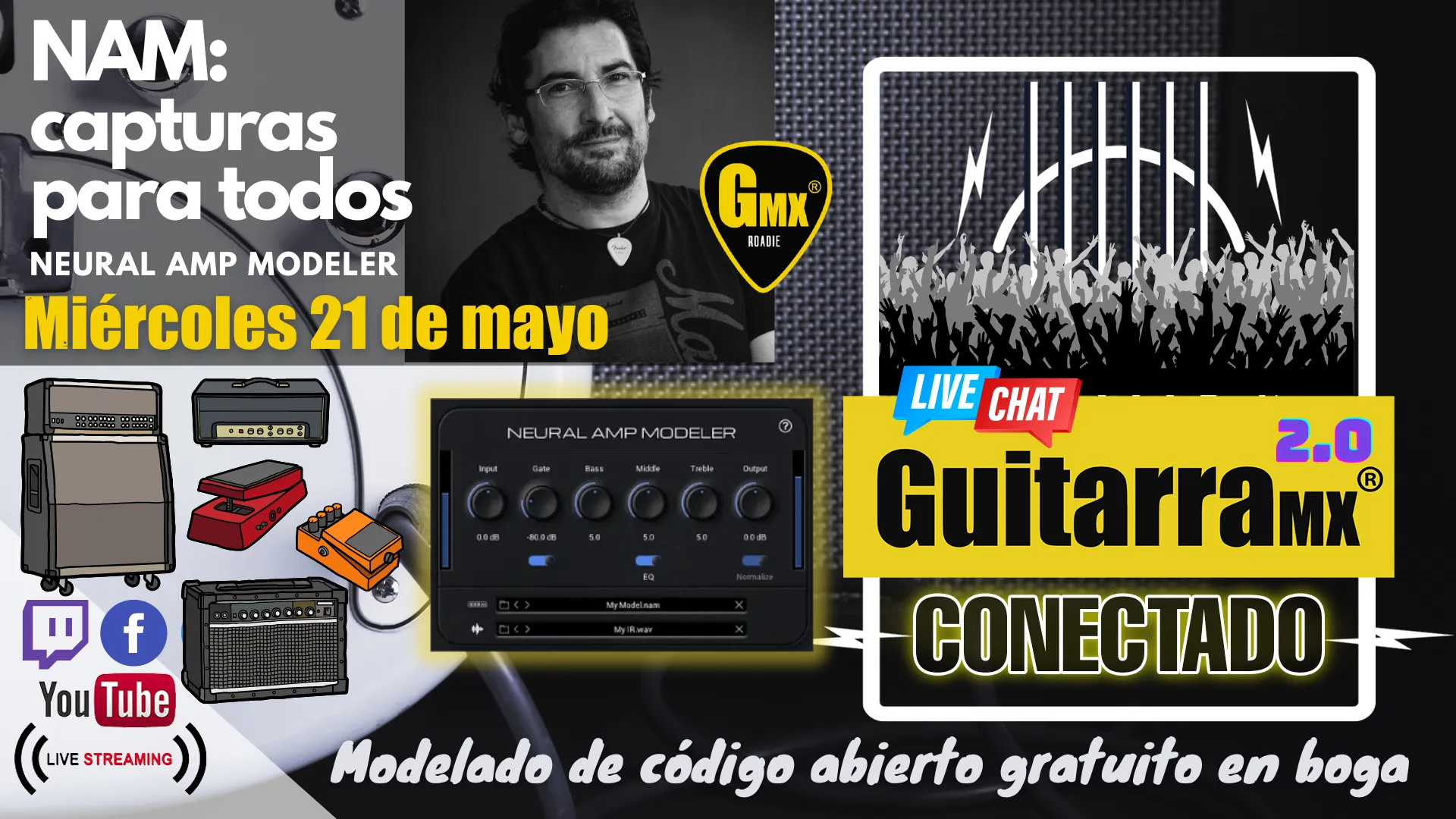 NAM: Neural Amp Modeler | ¿Modelado para todos? | GuitarraMX LIVE