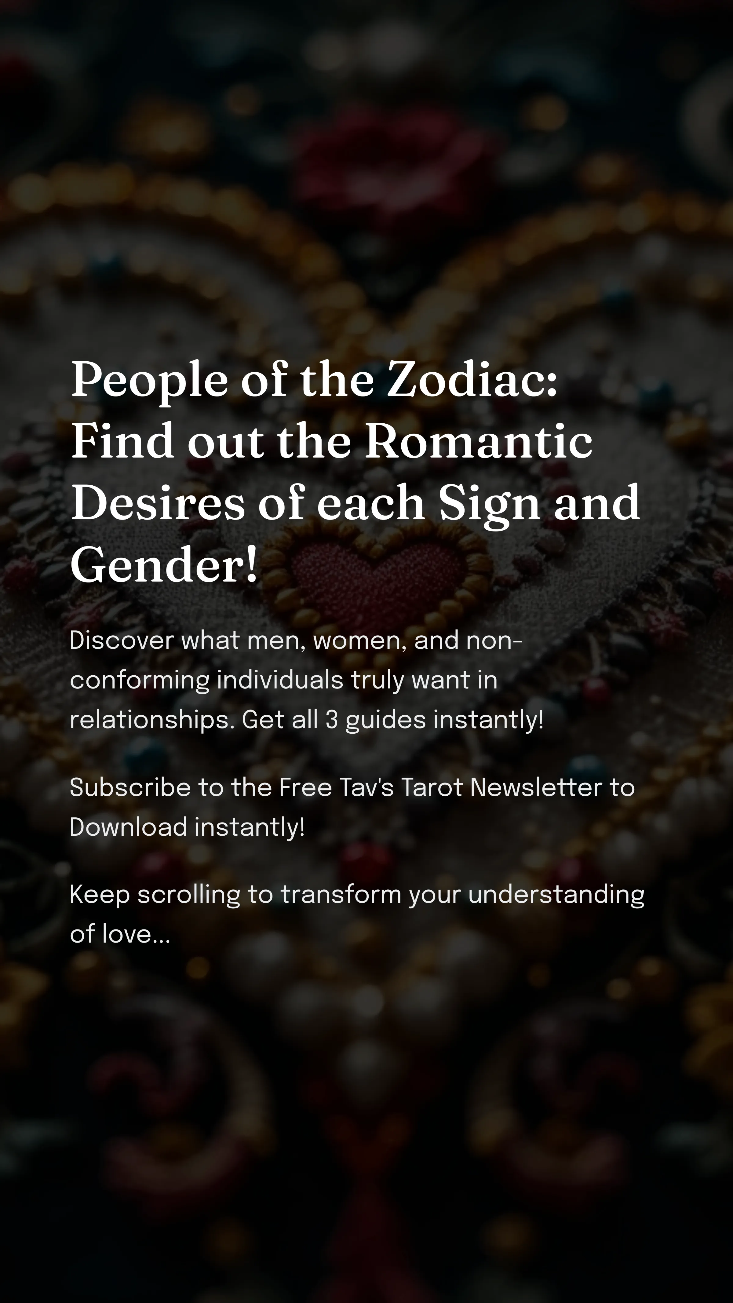 People of the Zodiac: Find out the Romantic Desires of each Zodiac sign ...