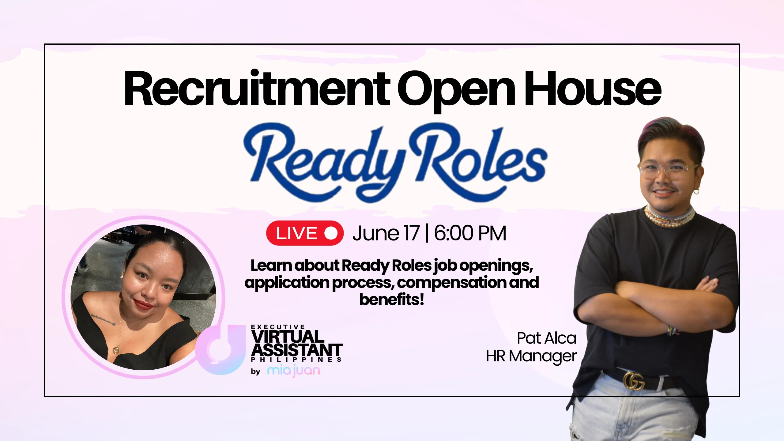 Recruitment Open House: Ready Roles