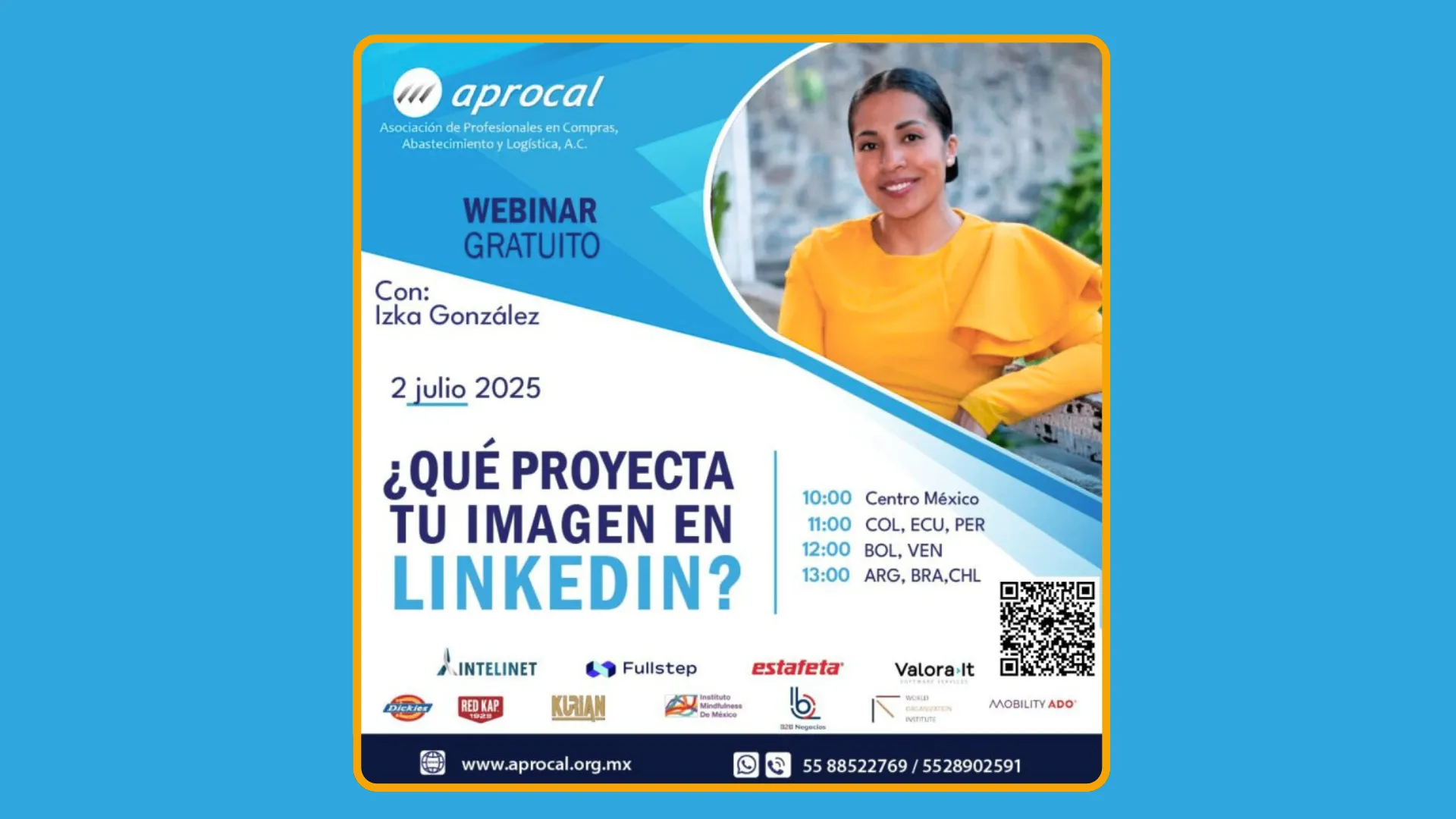 ¿Qué proyecta tu imagen en LinkedIn? EVENTO GRATUITO APROCAL
