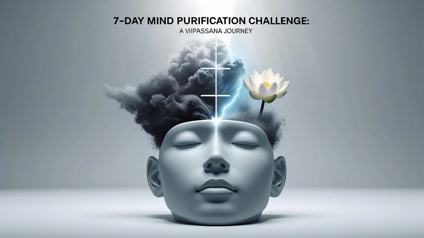 7-Day Mind Purification Challenge: A Vipassana Journey