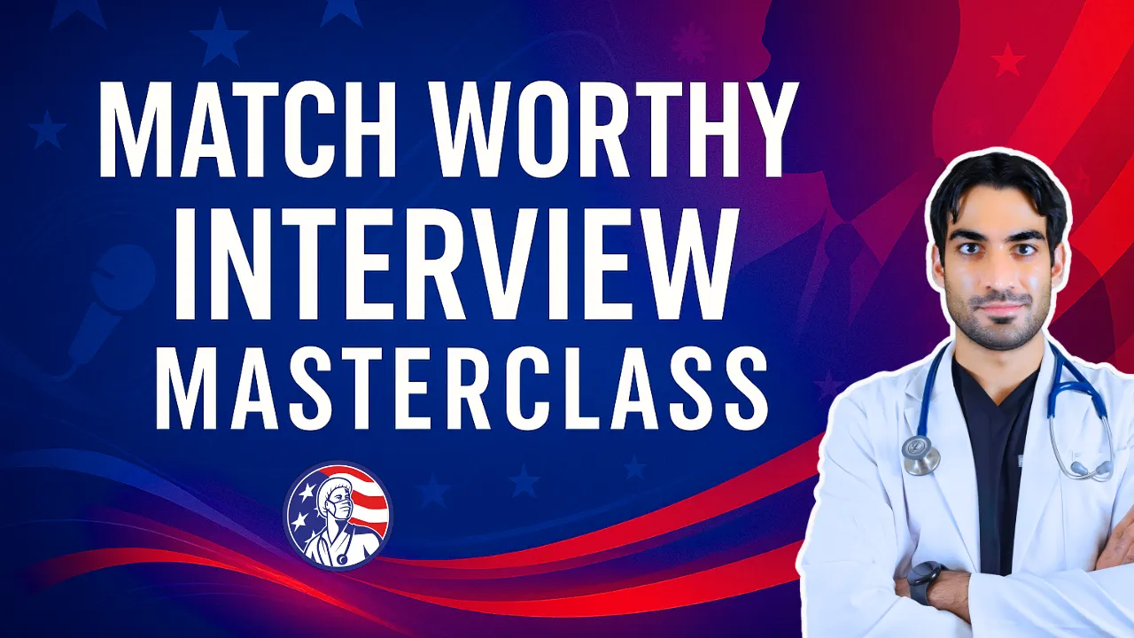 The MATCH Worthy Interview Masterclass For MATCH 2026