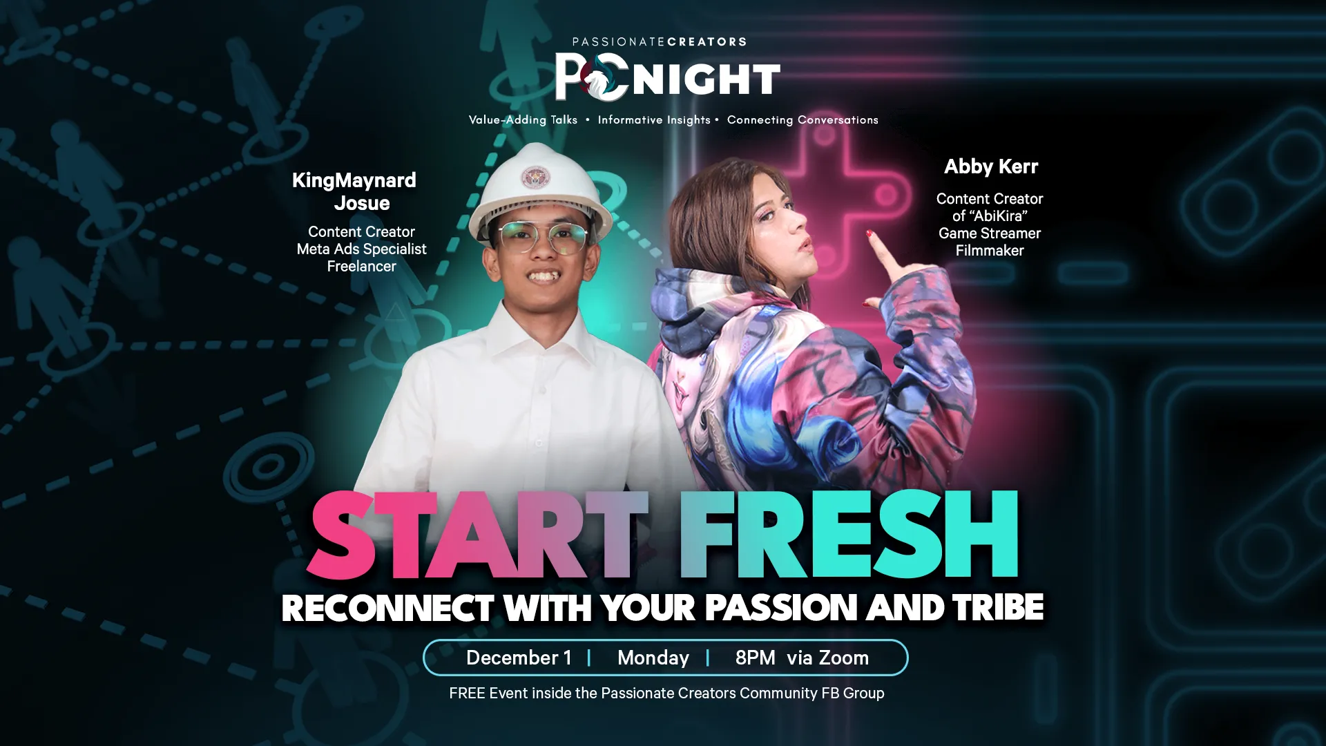 PC Night - Start Fresh: Reconnect with Your Passion and Tribe