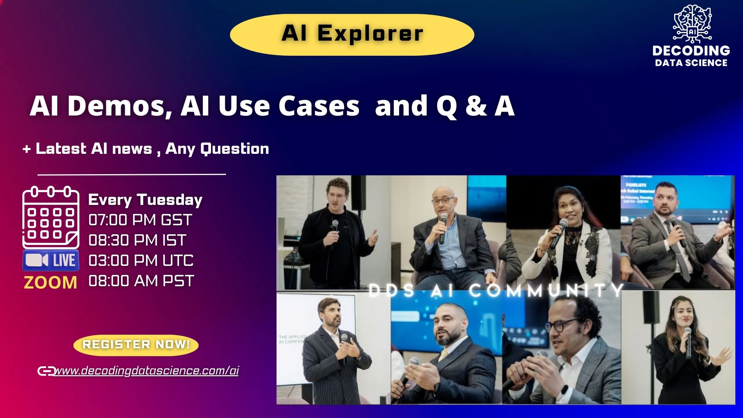 AI Explorer⚡ AI Demos, AI Use Cases and Q & A