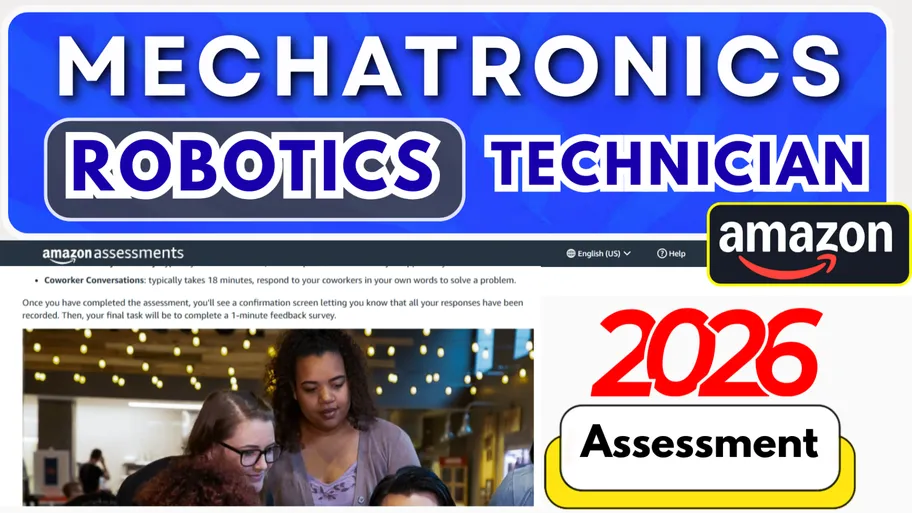 Amazon Mechatronics & Robotics Technician 2026 Q&A
