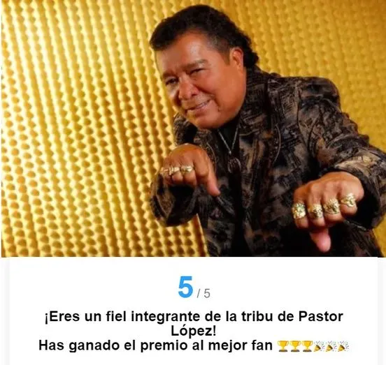 Seguidores de Pastor Lopez | Nas.io Communities