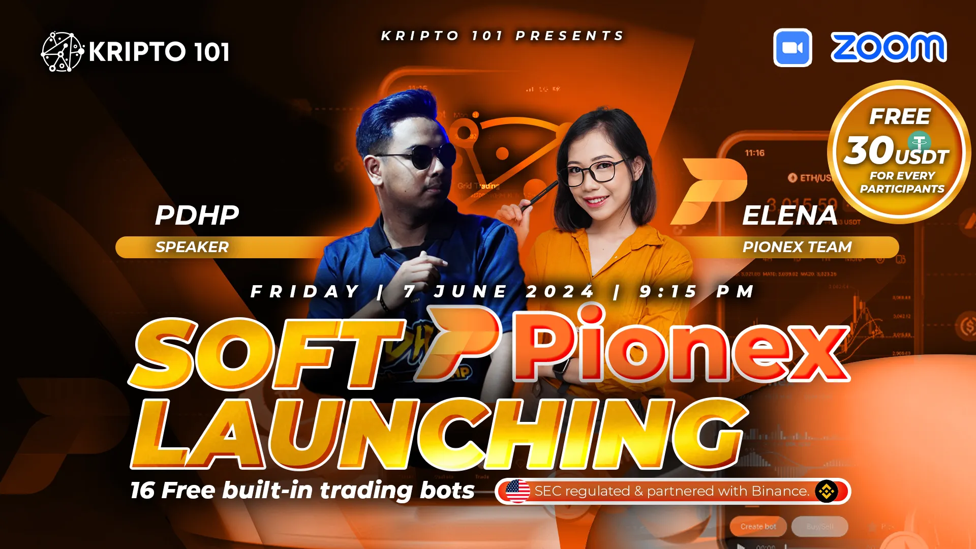 Soft Launching Pionex