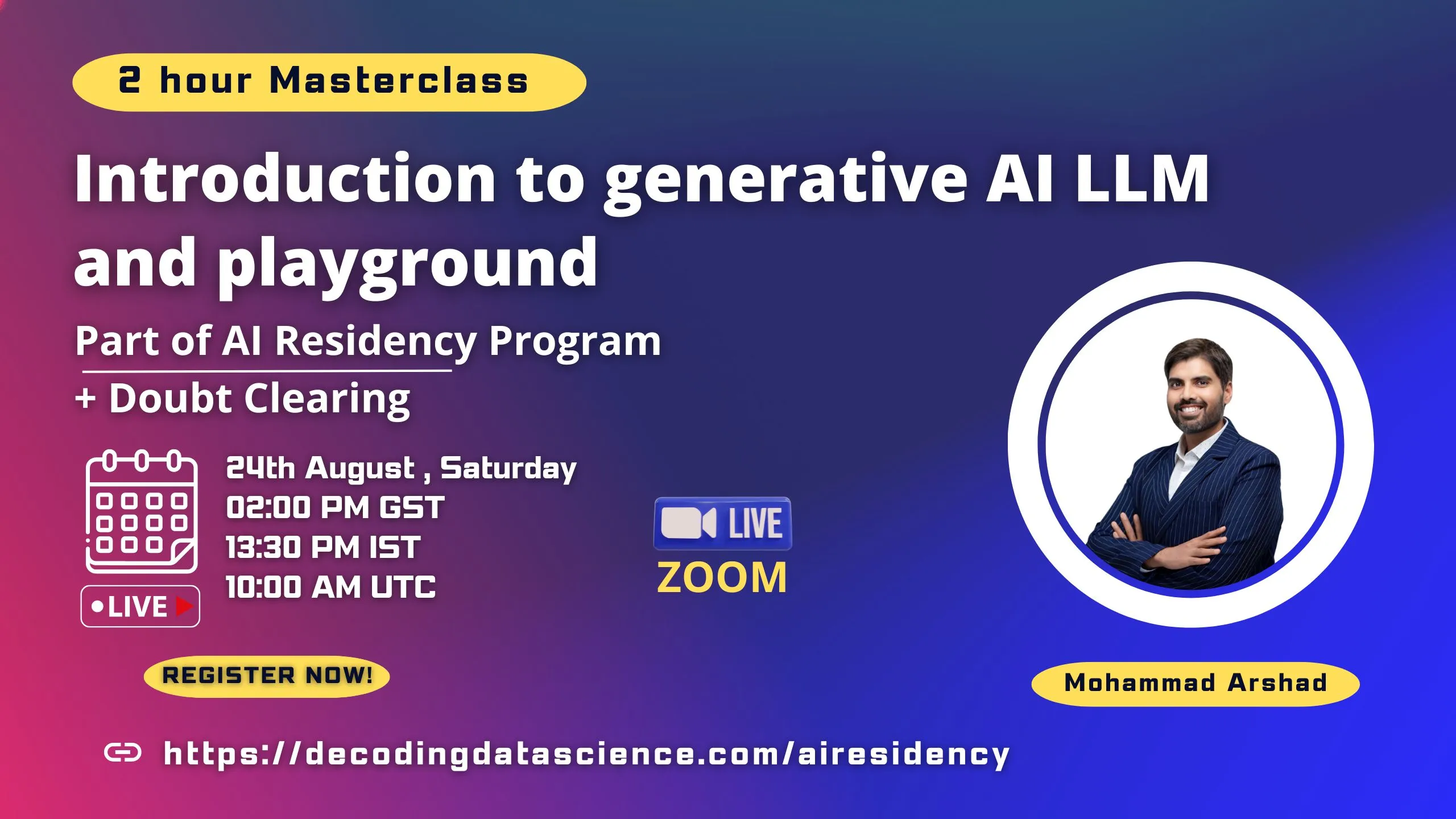 Introduction to generative AI LLM and playground