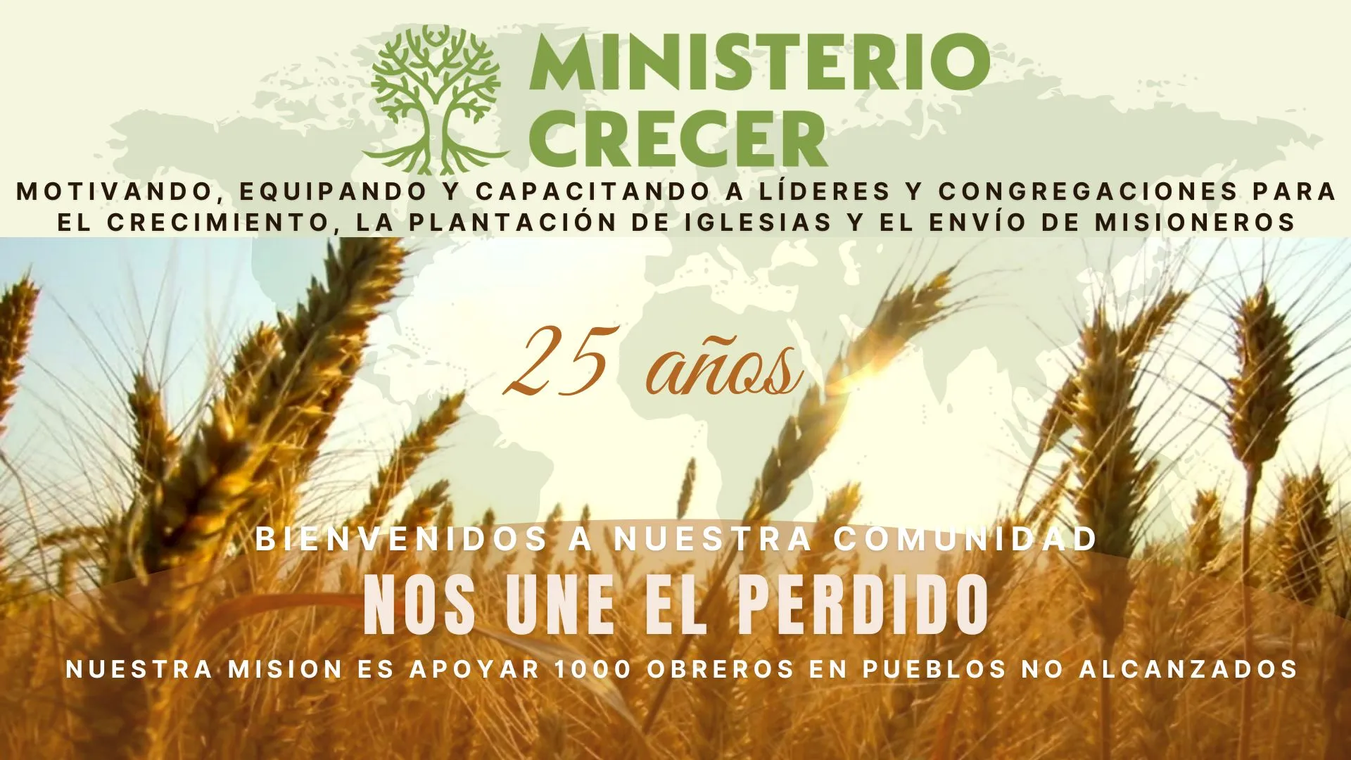 Fiesta 25 años Ministerio Crecer