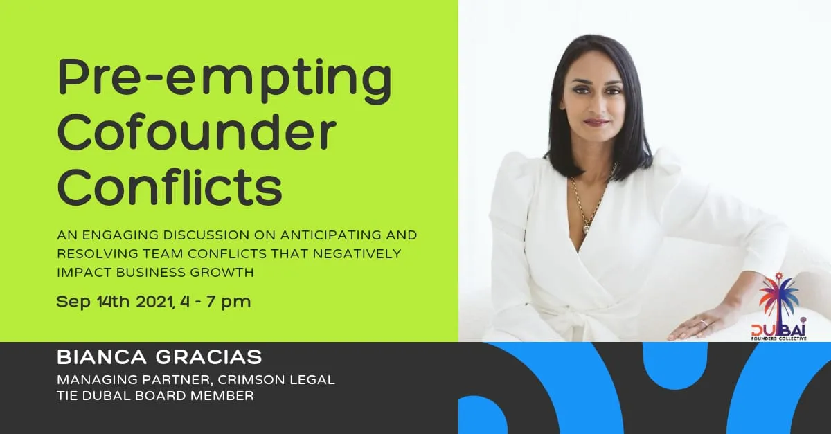 Pre-empting Cofounder Conflicts