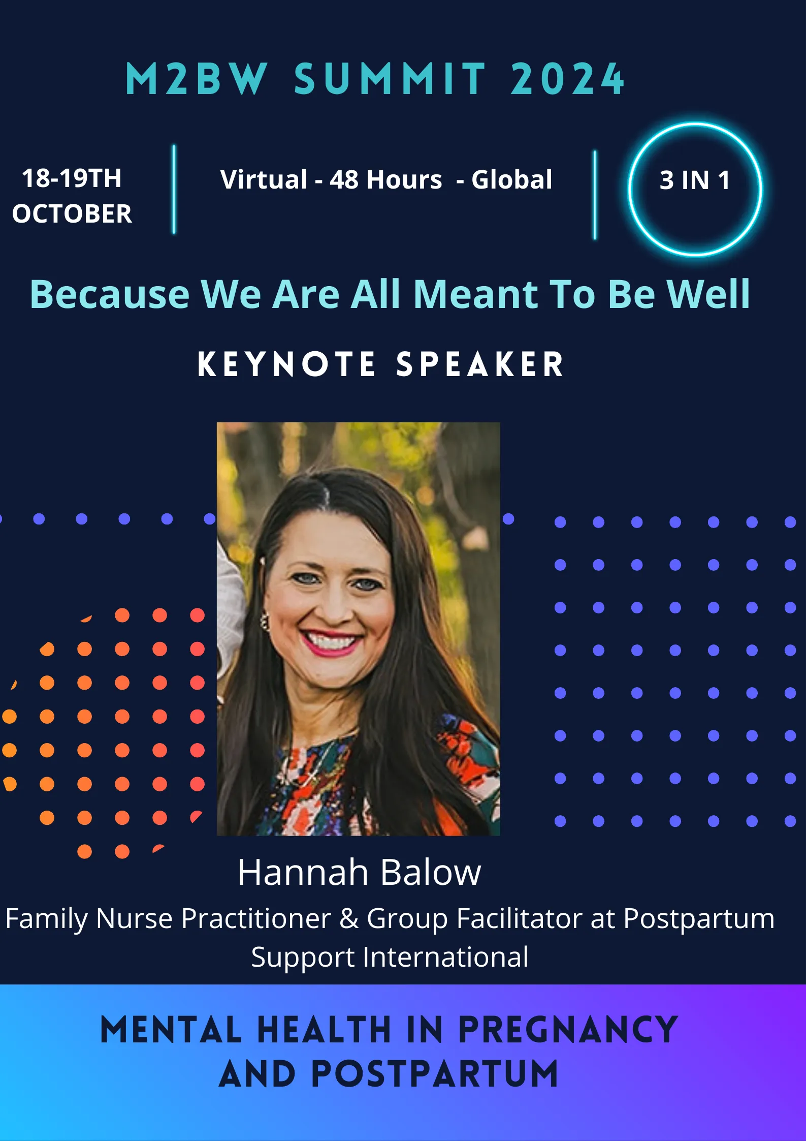 Mental health in pregnancy and postpartum with Hannah Balow