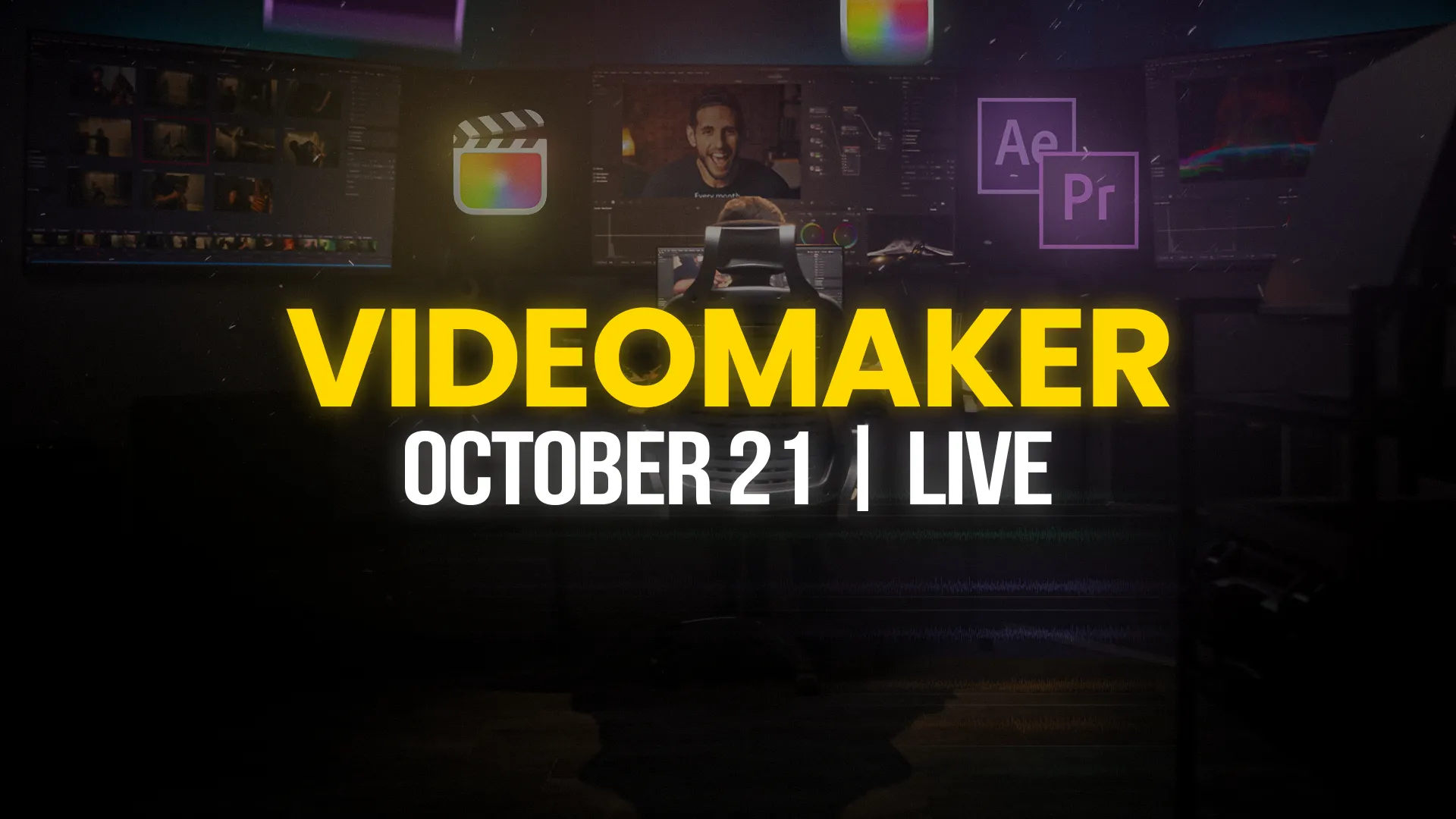 Videomaker Day 1: Welcome Party & Basics of FCP (Live)