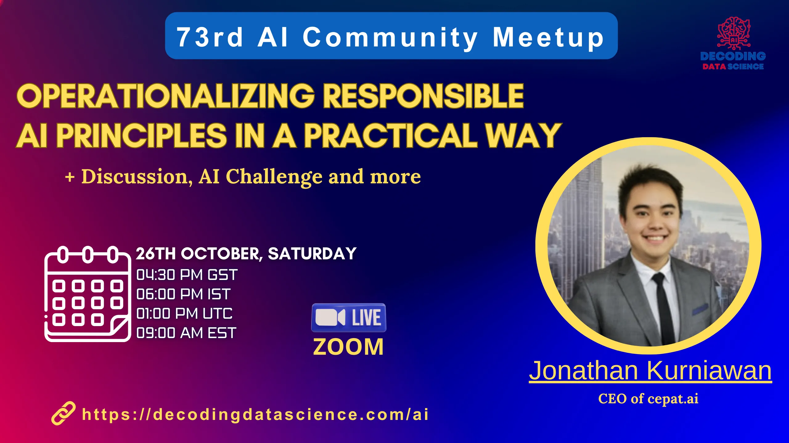 Operationalizing Responsible AI Principles in a Practical Way