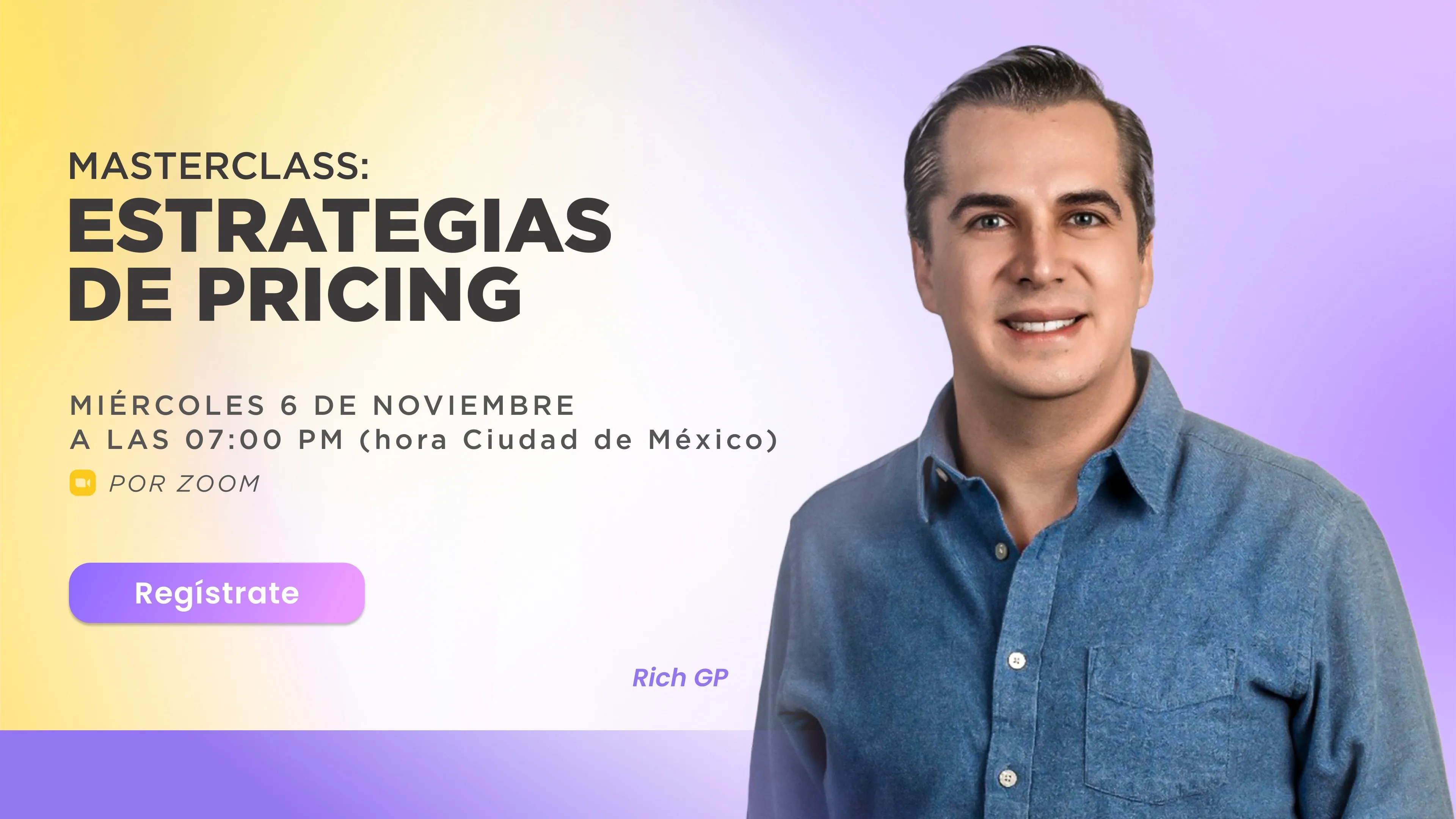 Masterclass: Estrategias de Pricing con Rich GP