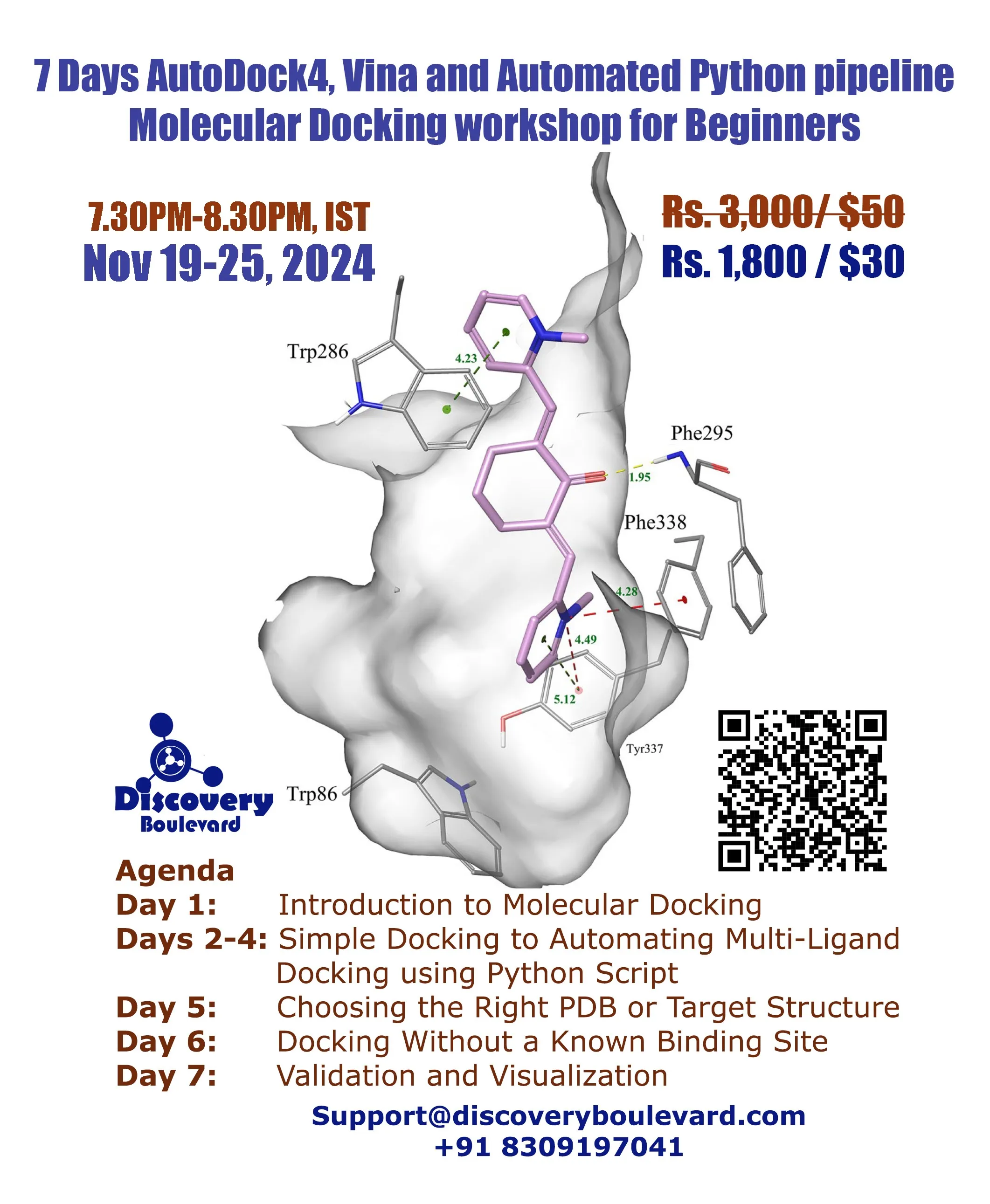 7 Days Molecular Docking Series, Hosted by RBT (Student)