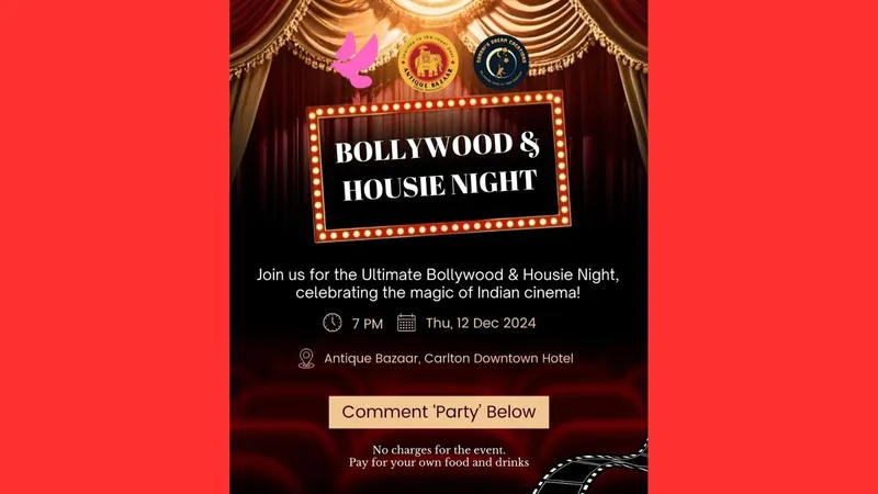 Bollywood & Housie Night