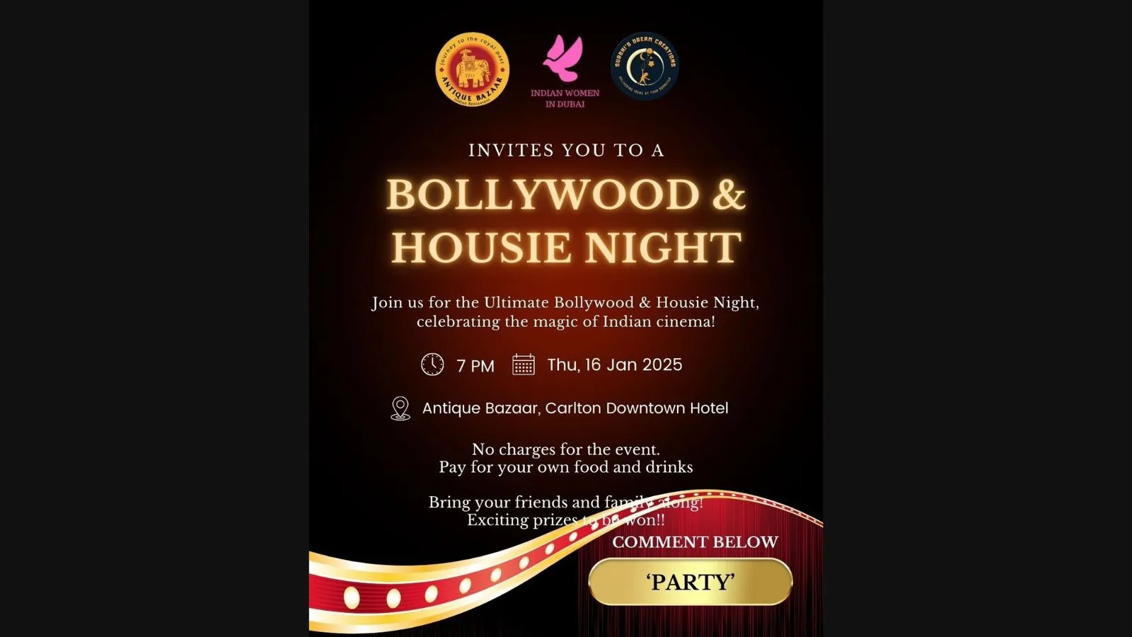 Bollywood & Housie Night 2