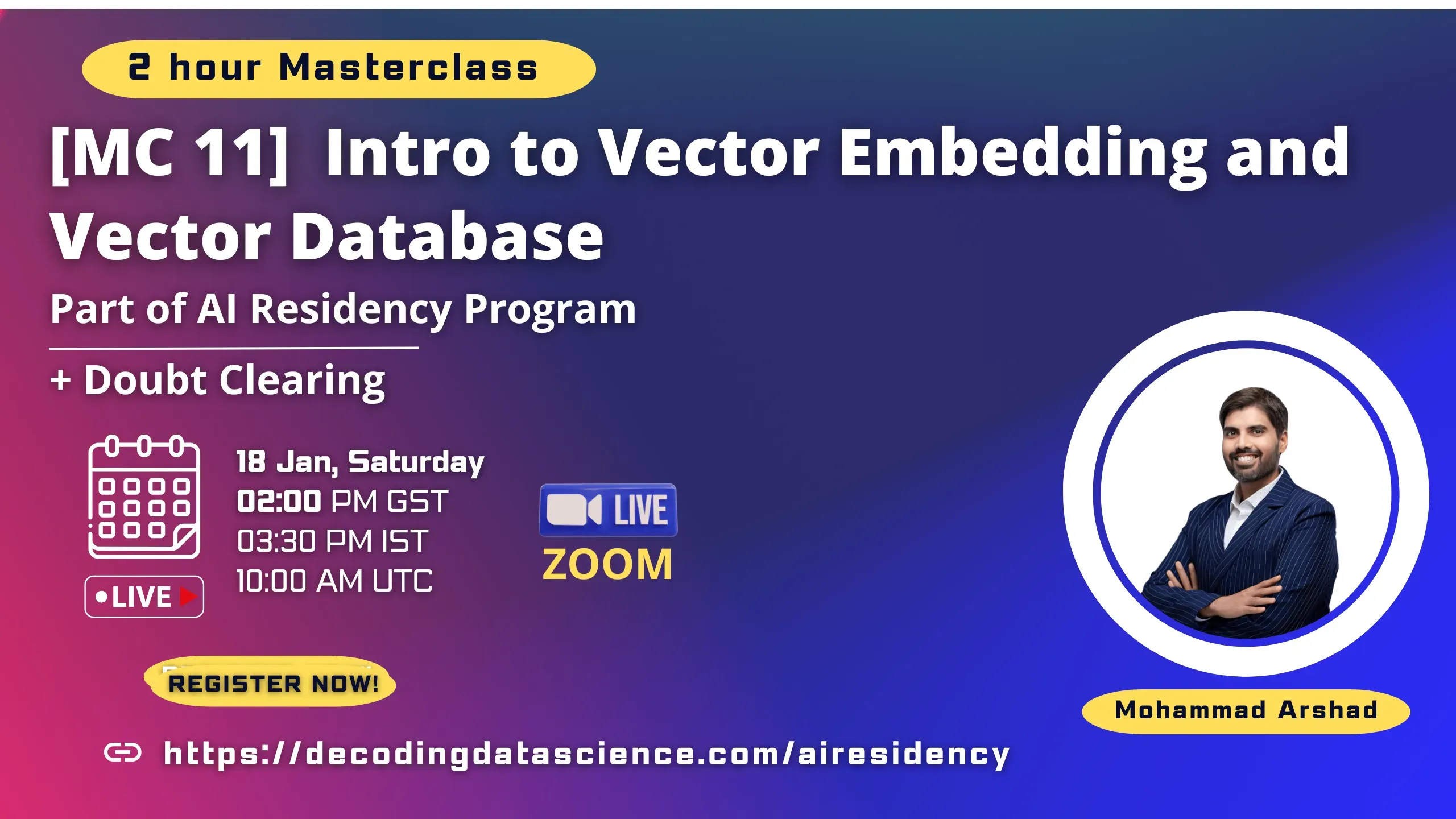 [MC 11] Intro to Vector Embedding and Vector Database