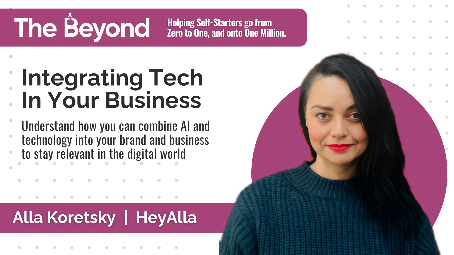 Integrating Technology In Your Business with Alla Koretsky