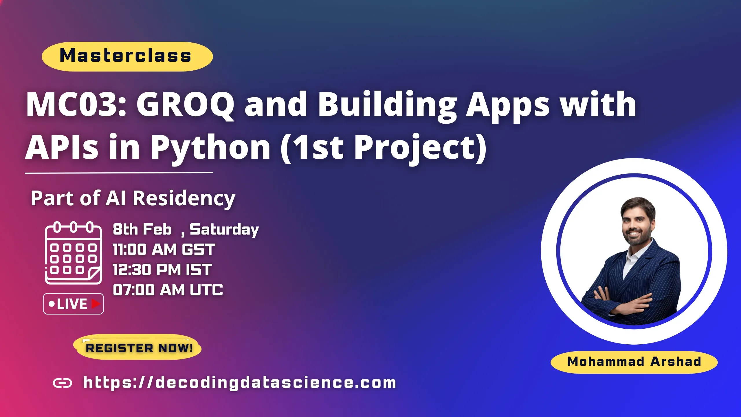 MC03: GROQ and Building Apps with APIs in Python (1st Project)