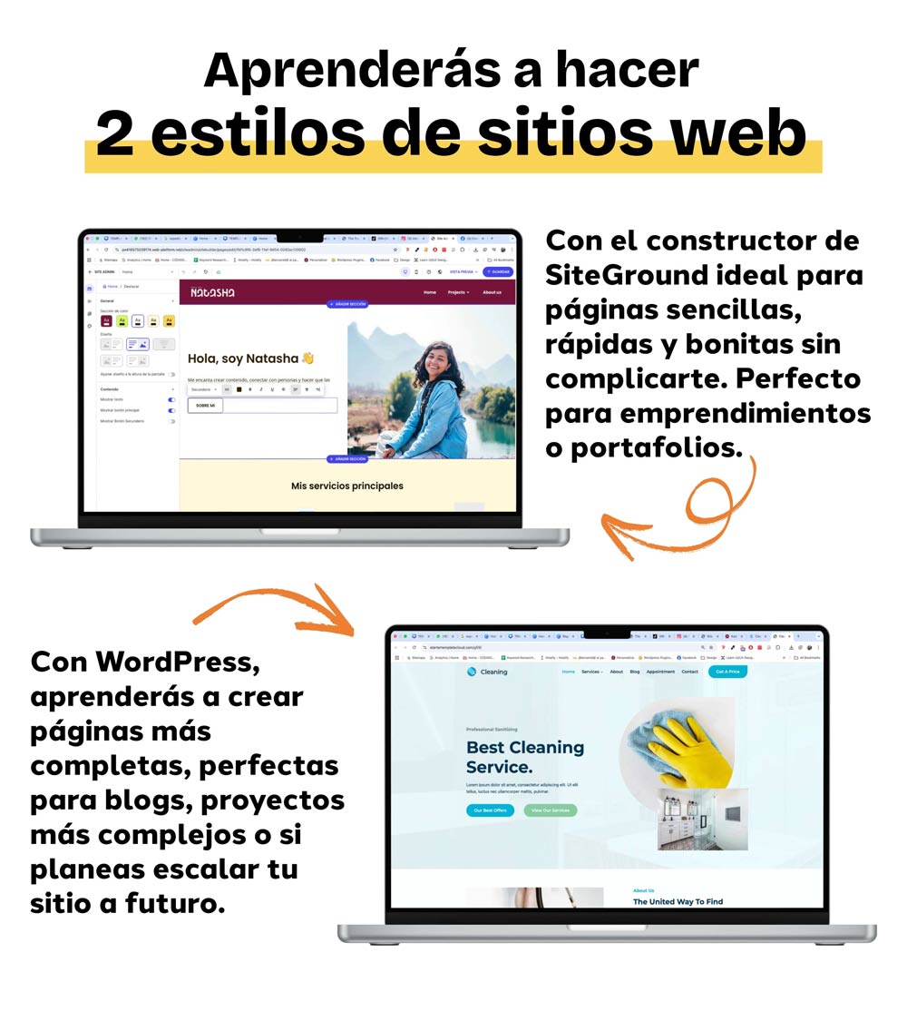 Aprende a Hacer Sitios Web sin Programar