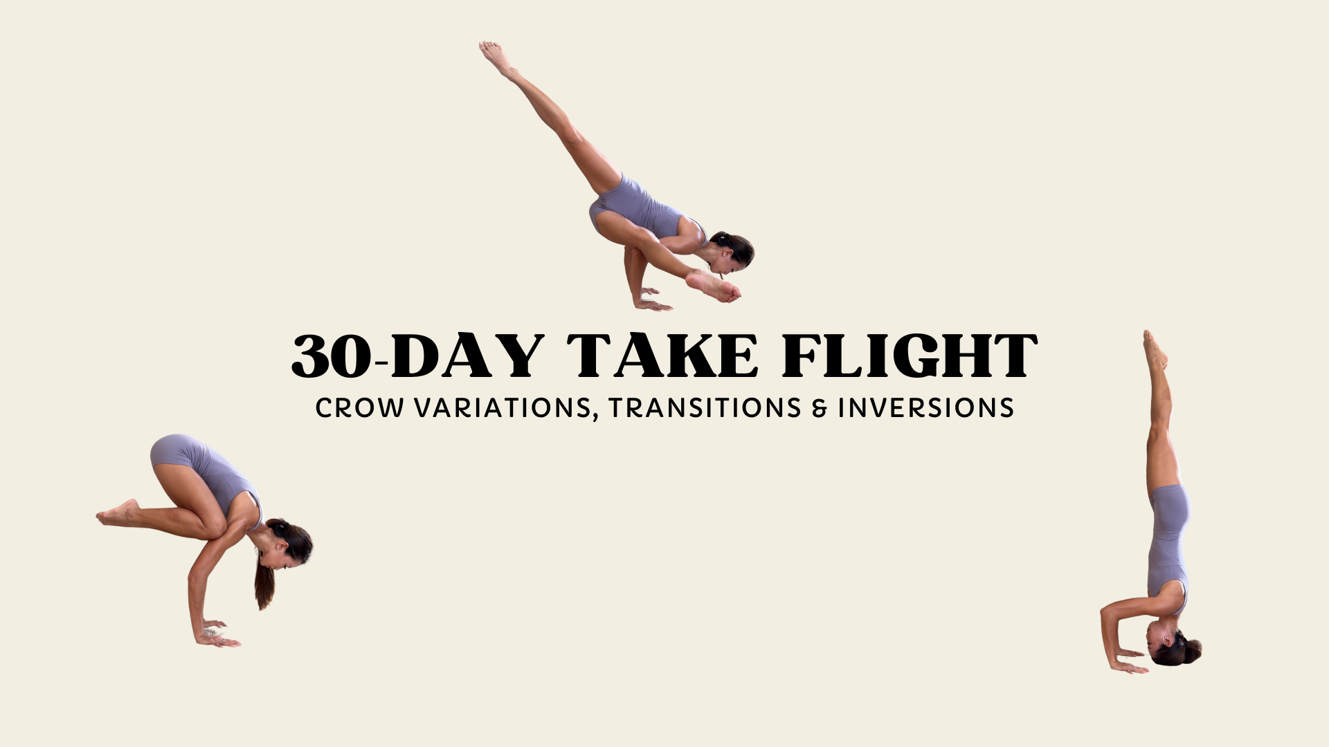 30-Day Take Flight: Crow Variations & Tripod Headstand