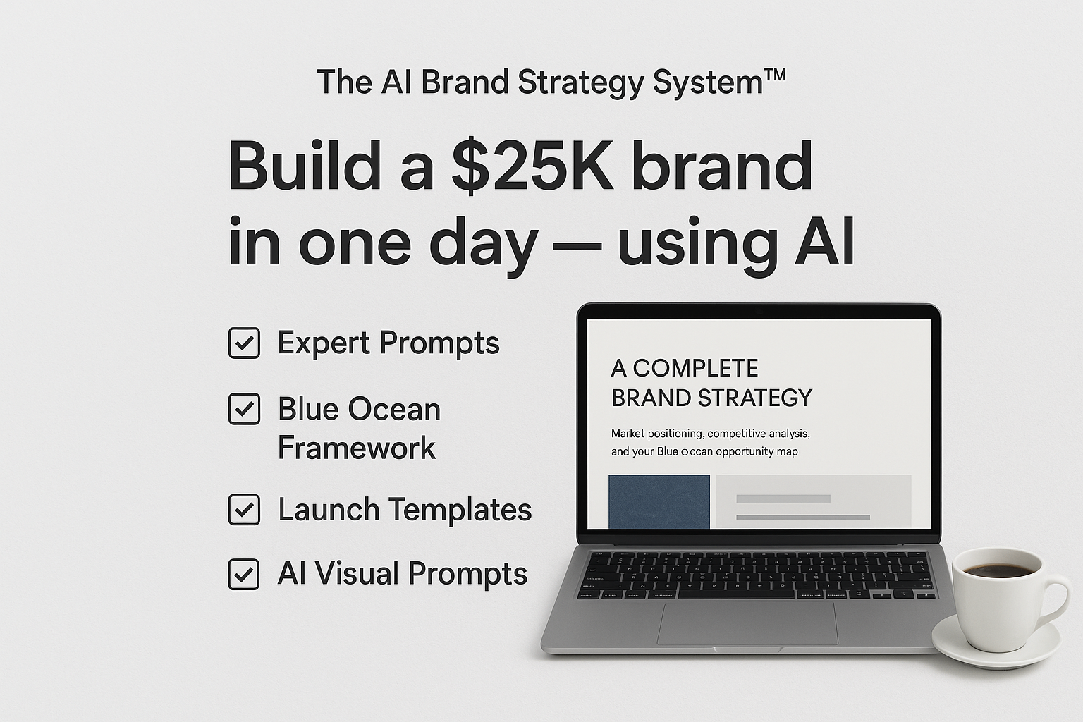 Blue Ocean Brand System™ — Building a $25K Brand Kit
