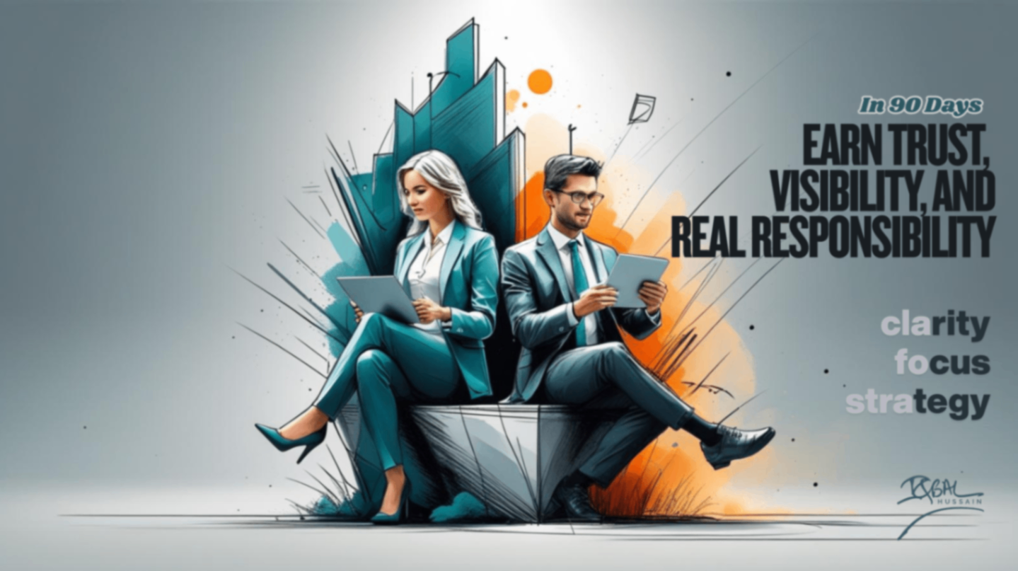 Earn Trust, Visibility, and Real Responsibility in 90 Days
