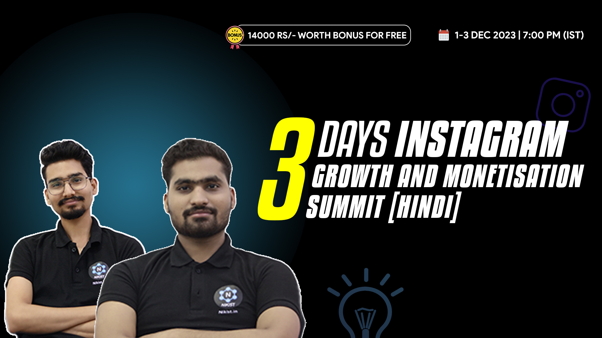 3 Days Instagram Growth And Monetisation Summit [hindi]