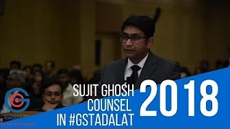 Adv. Shri Sujit Ghosh arguing in #GSTAdalat in #GSTManthan