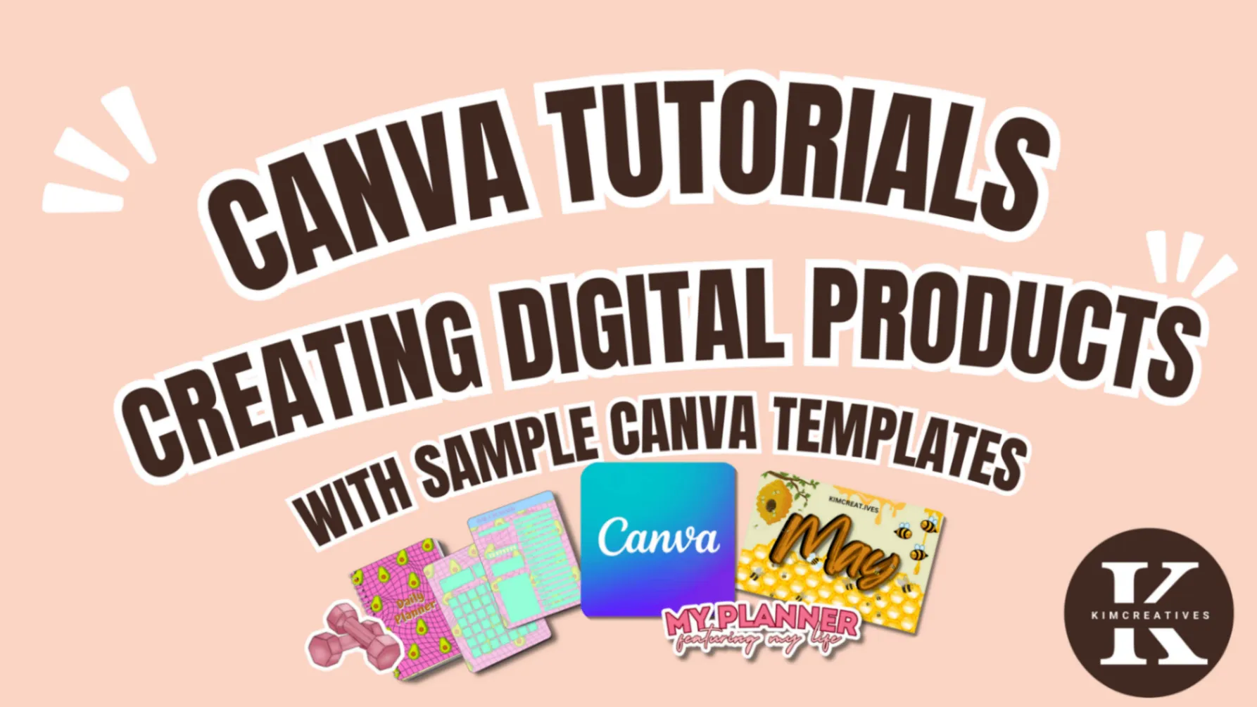 [LESSON 3] KIMCREAT.IVES CANVA TUTORIALS on HOW TO CREATE DIGITAL PRODUCTS