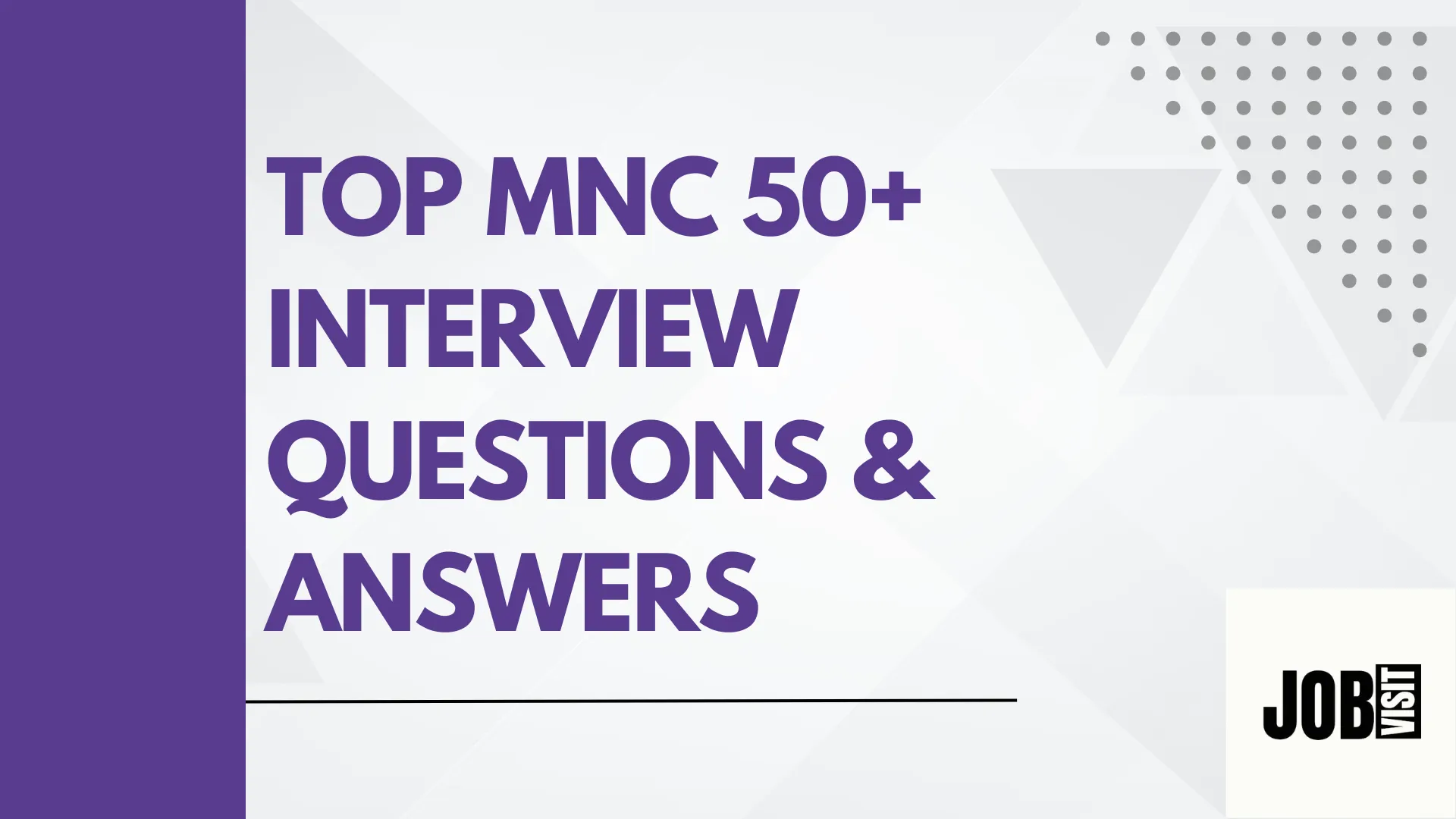 ALL MNC 50 Questions & Answers