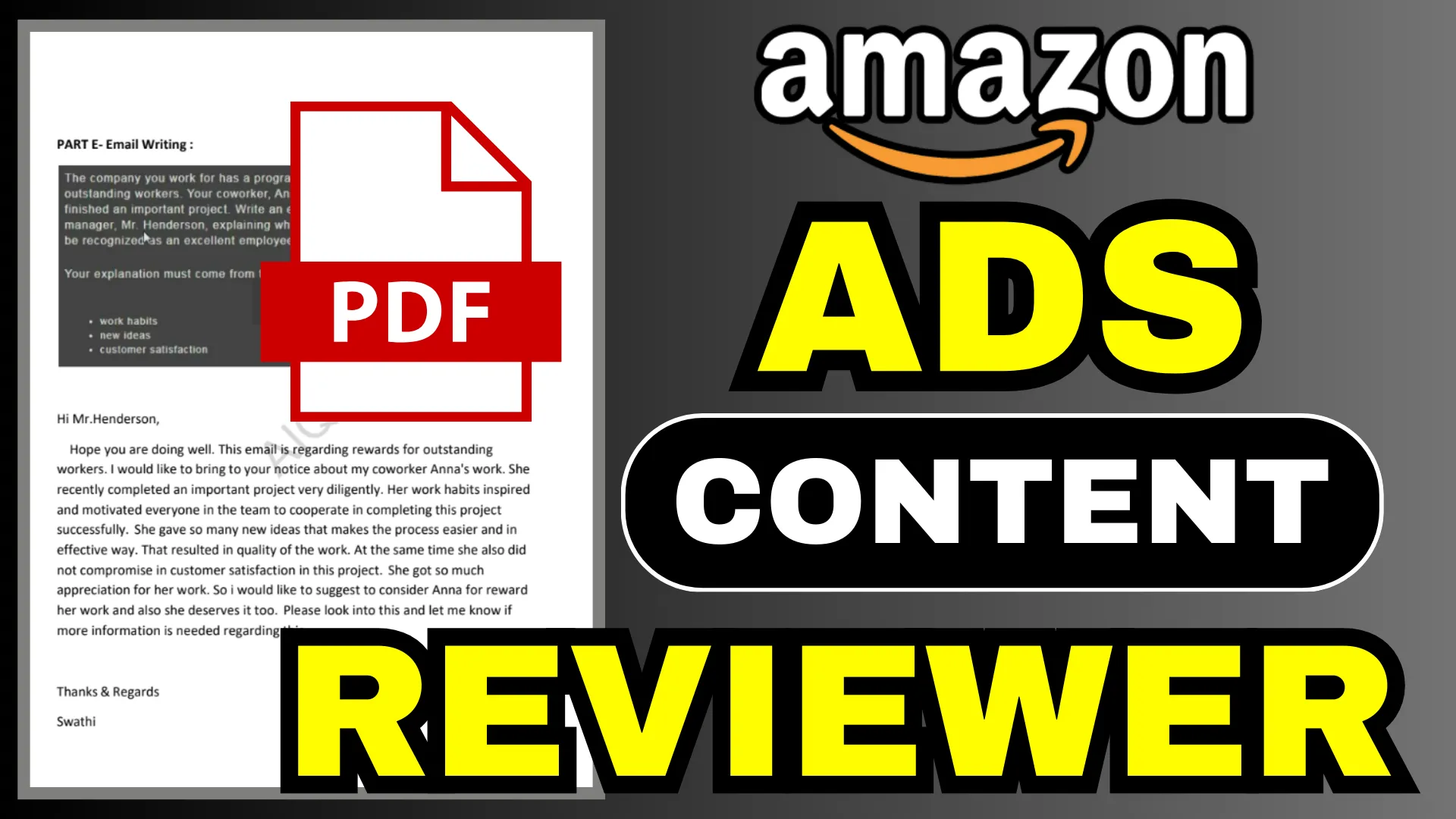 Amazon Ads Content Reviewer Assessment Test | Content Reviewer ...