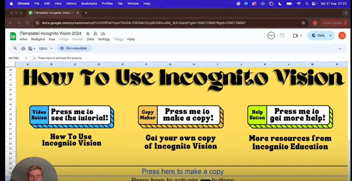 How To Use Incognito Vision