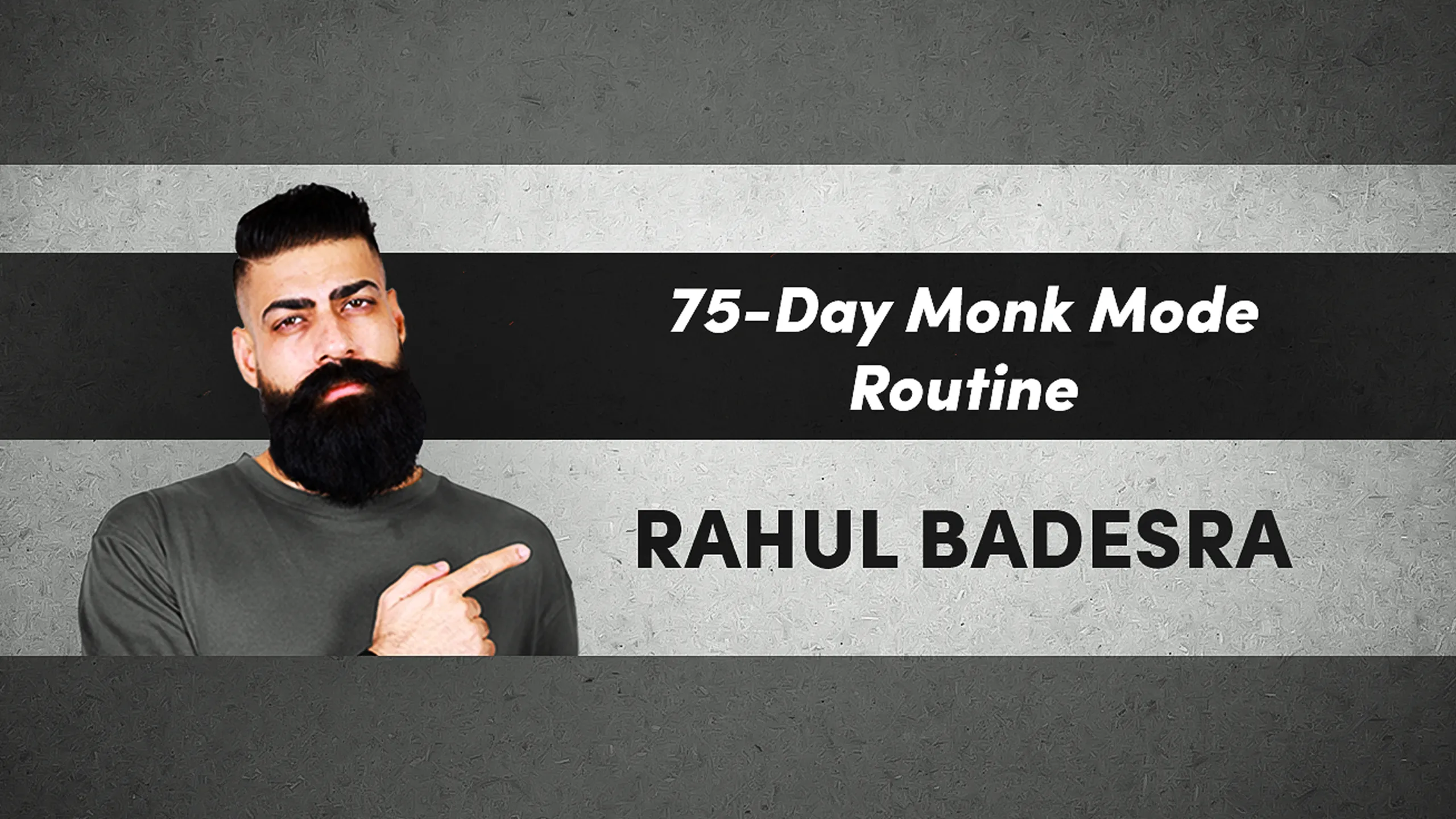 75-Day Monk Mode Routine