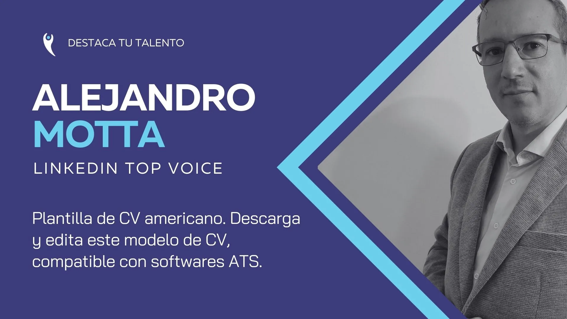 Descarga tu plantilla editable de CV americano, compatible con ATS