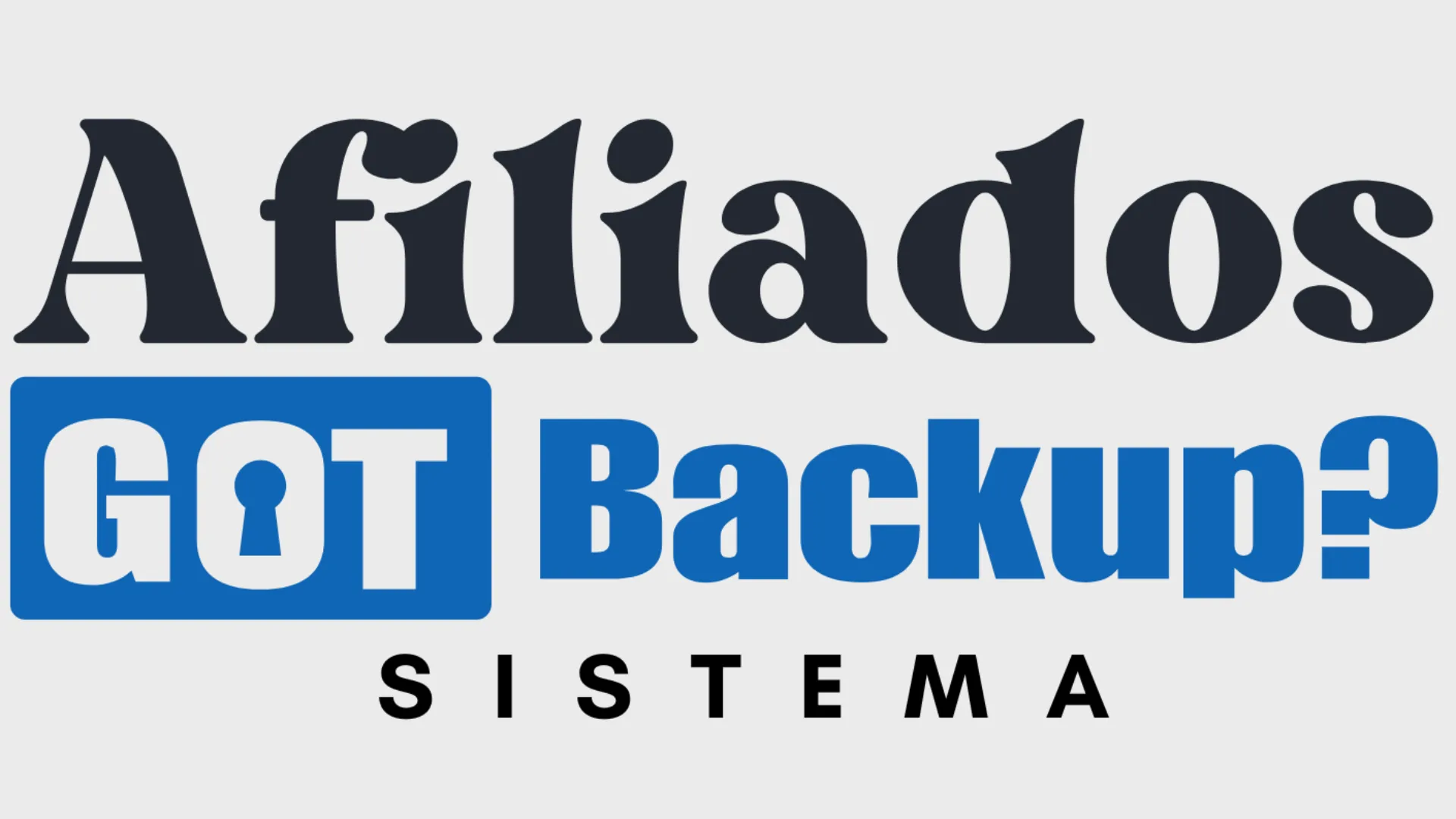 Sistema Afiliados GotBackUp