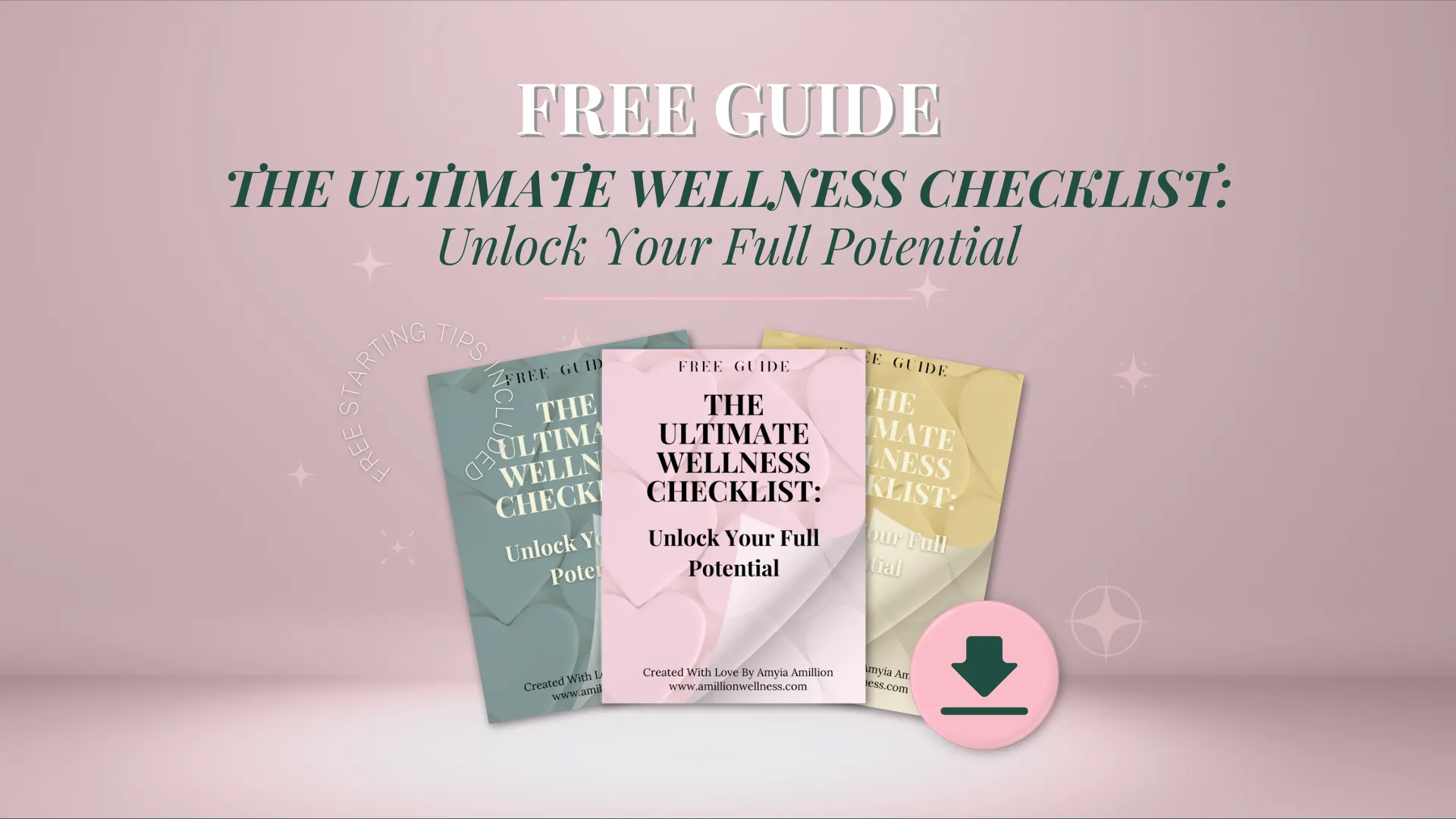 THE ULTIMATE WELLNESS CHECKLIST: Unlock Your Full Potential